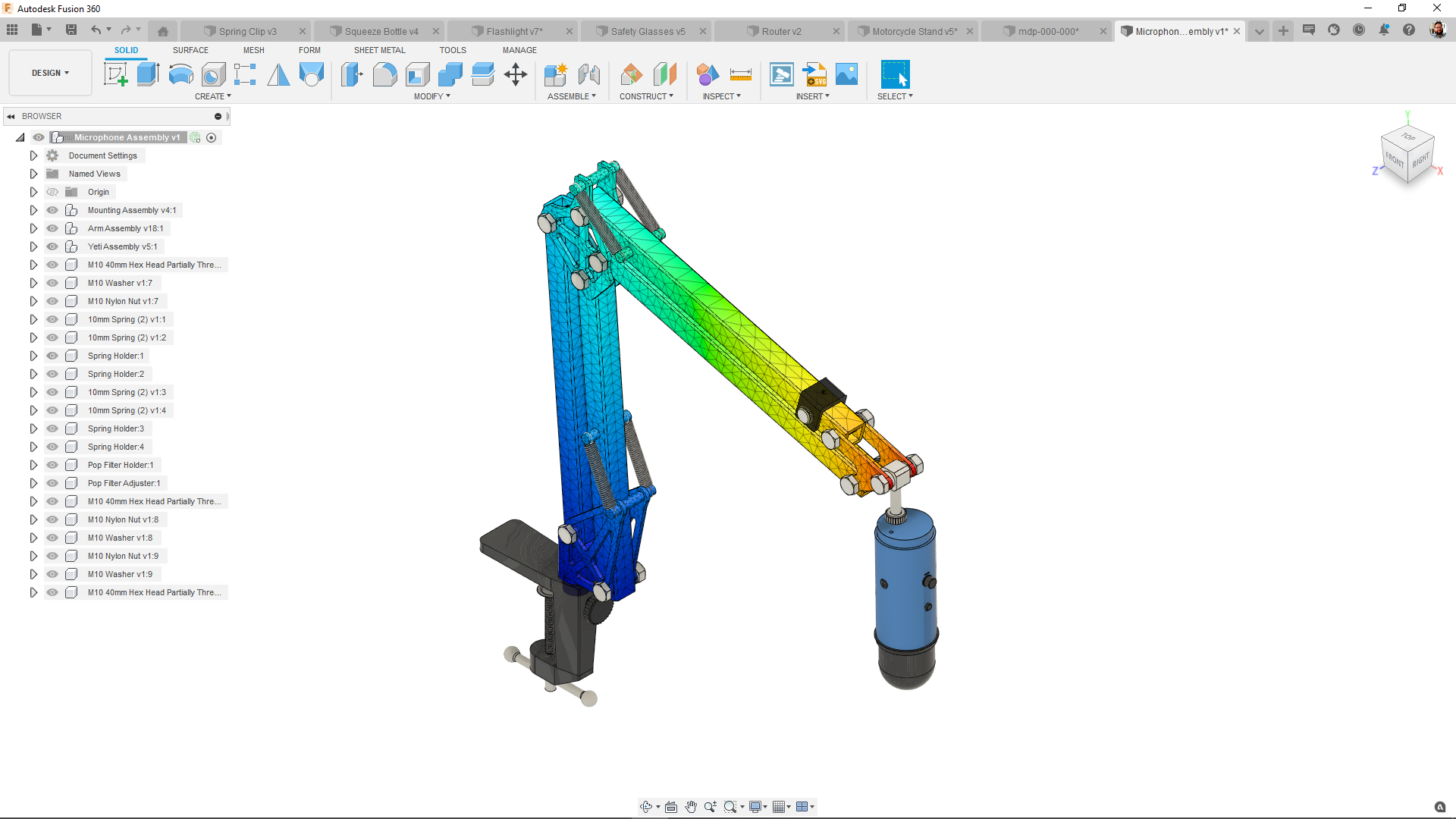 Fusion 360 Simulation Extension - M&P